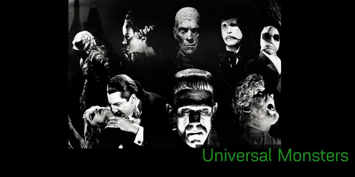 UNIVERSAL MONSTERS | Shop The Original Thrillers | Classic Horror Shop