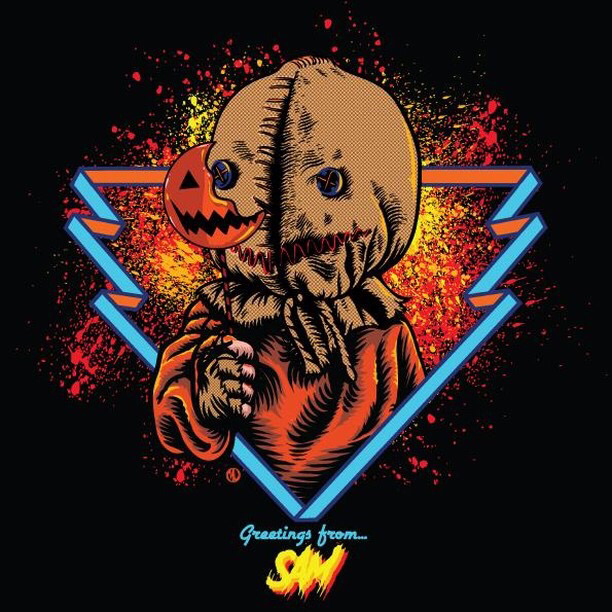 Sam Trick R Treat Drawings